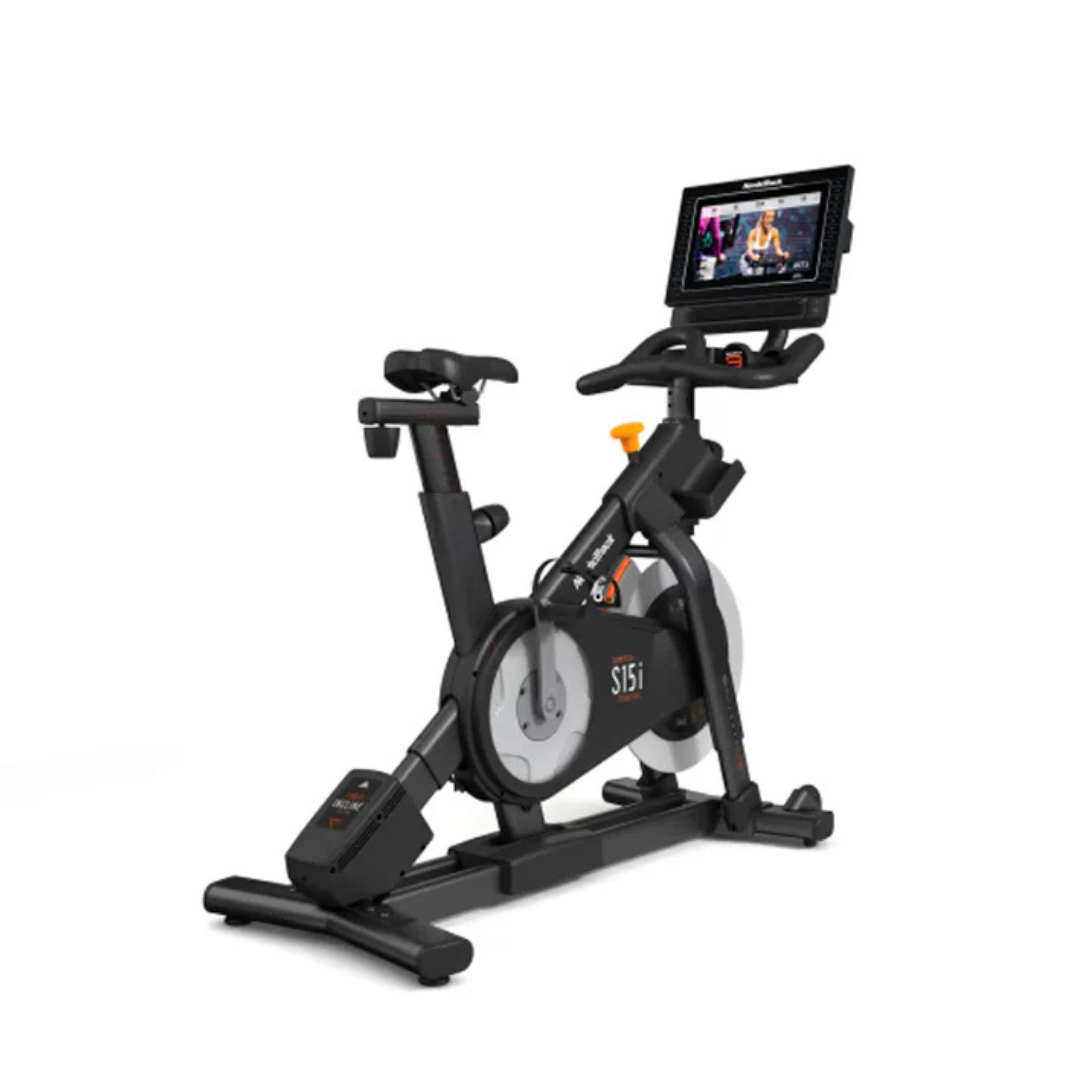 NordicTrack Commercial S15i Studio Cycle 14 Inch HD Touchscreen Inclin ...